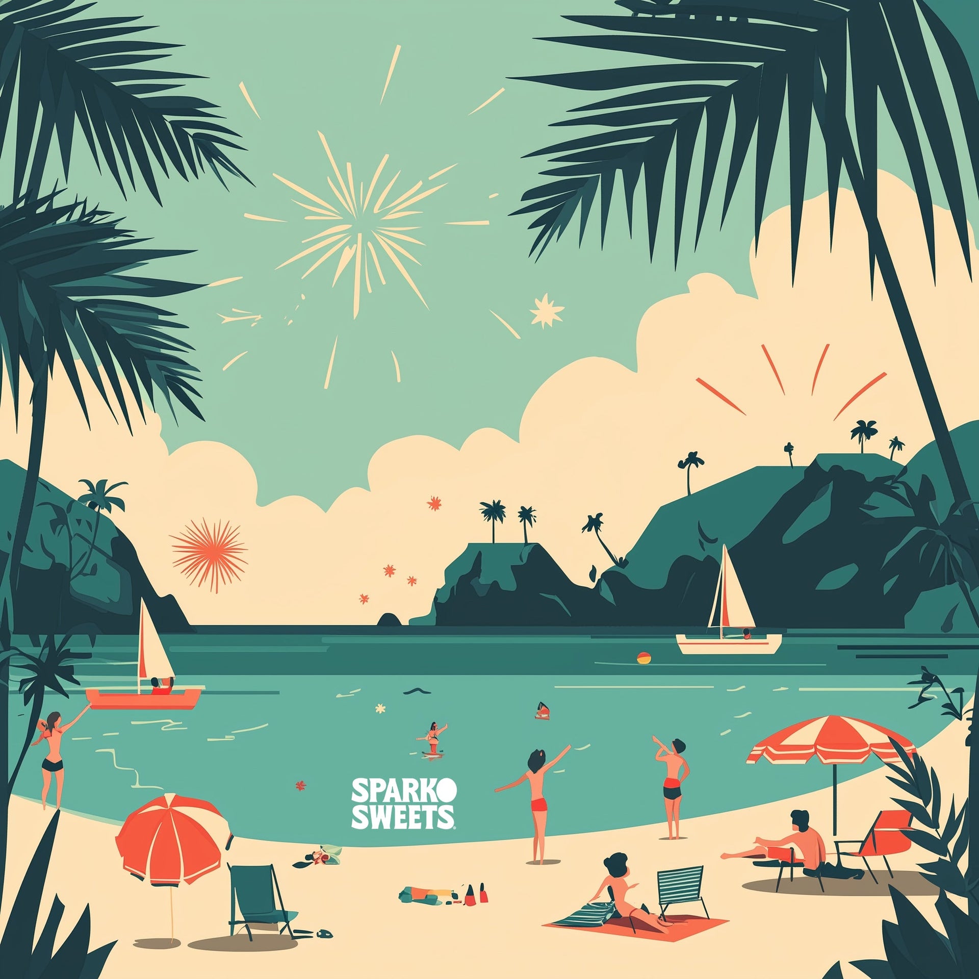 How to Plan the Perfect Beach Party: Complete Guide – Sparko Sweets
