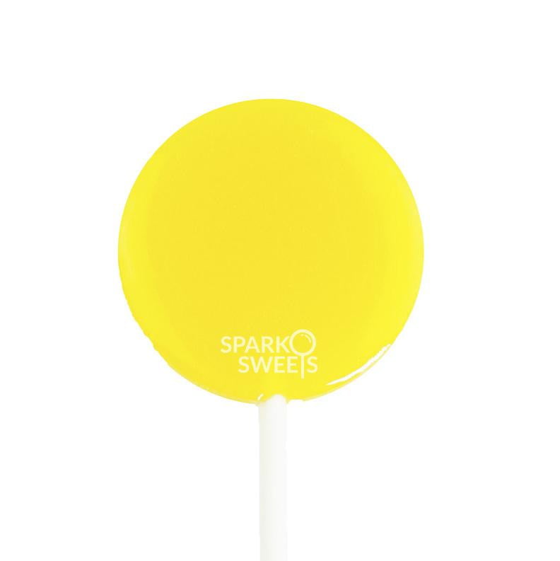 Yellow Lollipops – Sparko Sweets