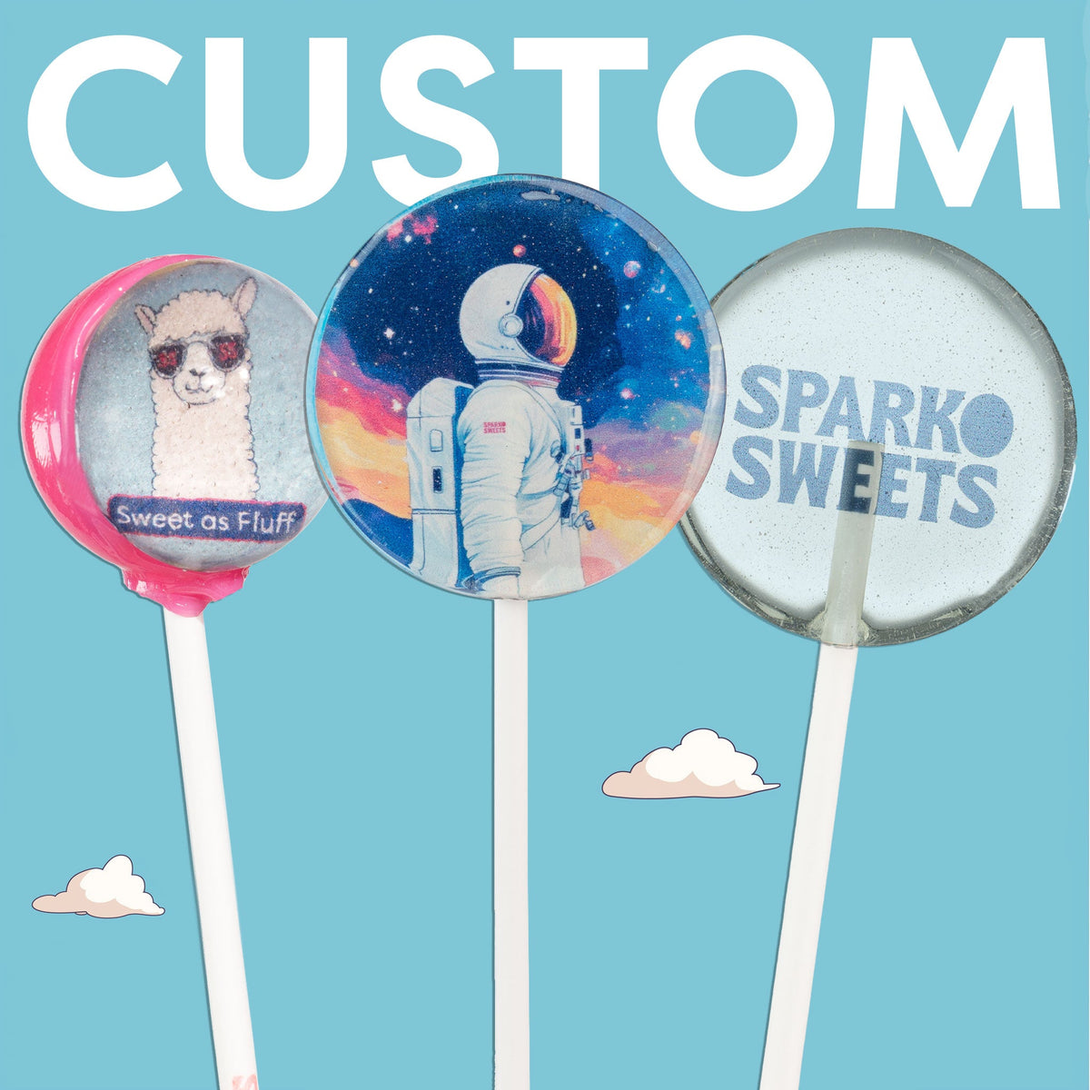 Personalized Lollipops | Custom Picture Lollipops – Sparko Sweets