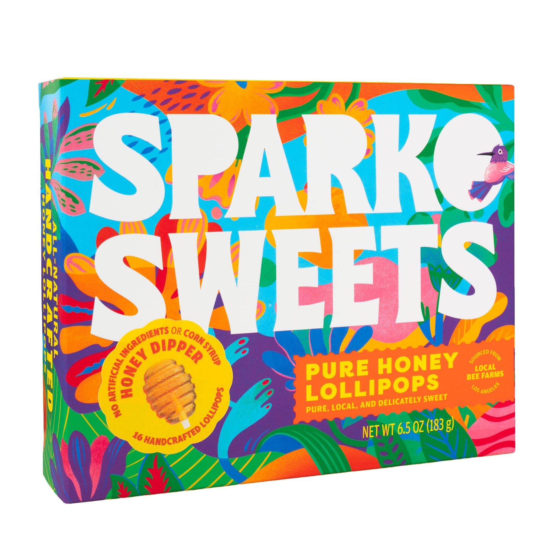 Honey Lollipops - All Natural & No Artificial Ingredients – Sparko Sweets