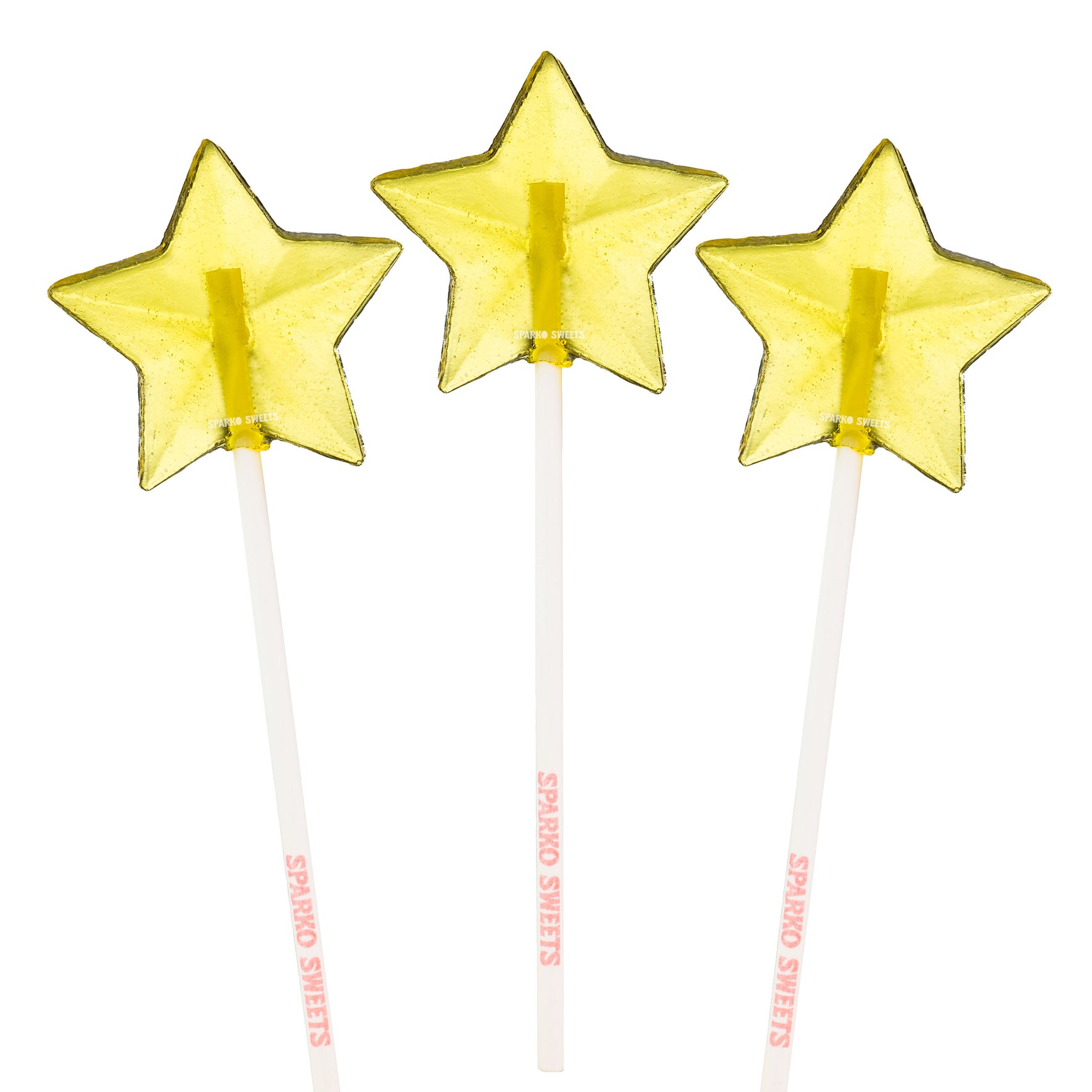 Star Lollipops Handcrafted Fresh in USA by Sparko Sweets