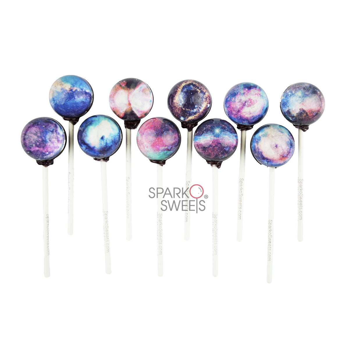 Sugar Free Galaxy Lollipops Cosmo Pops Designs for Gifts Party Favors ...