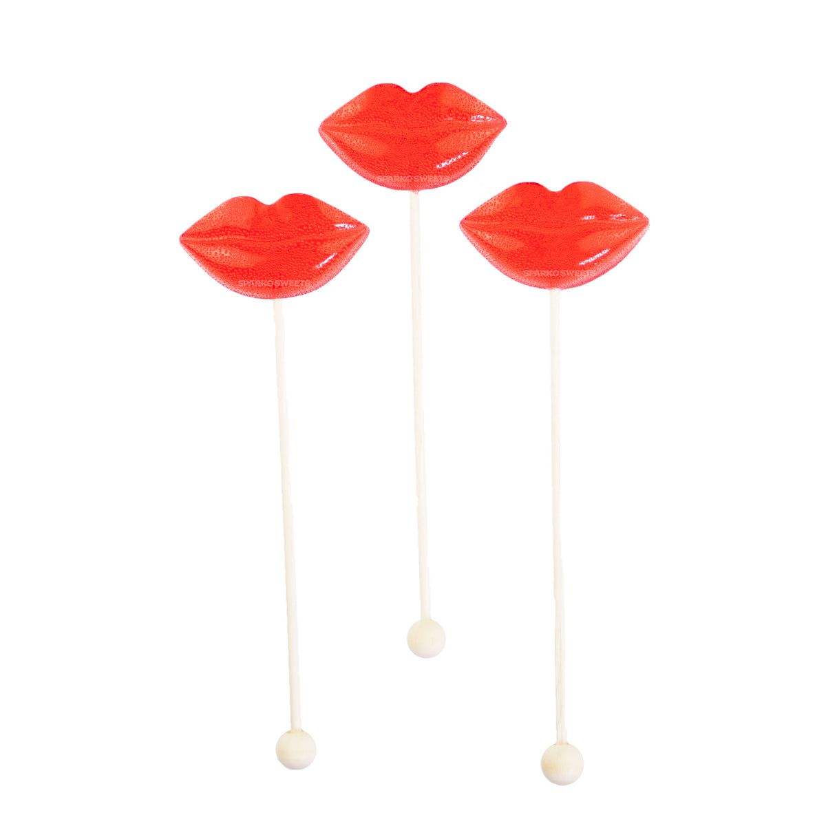 Cherry Red Lip Lollipops – Romantic, Delicious, and Handcrafted in the ...