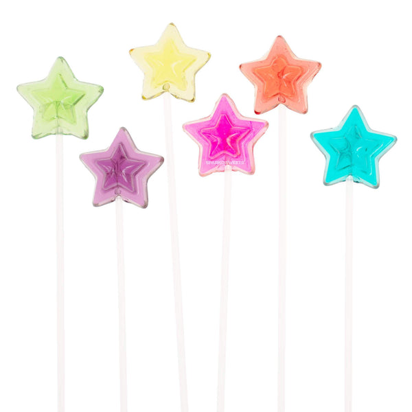 Star Lollipops Long-Stem Twinkle Pops Lollipops for Party Favors ...